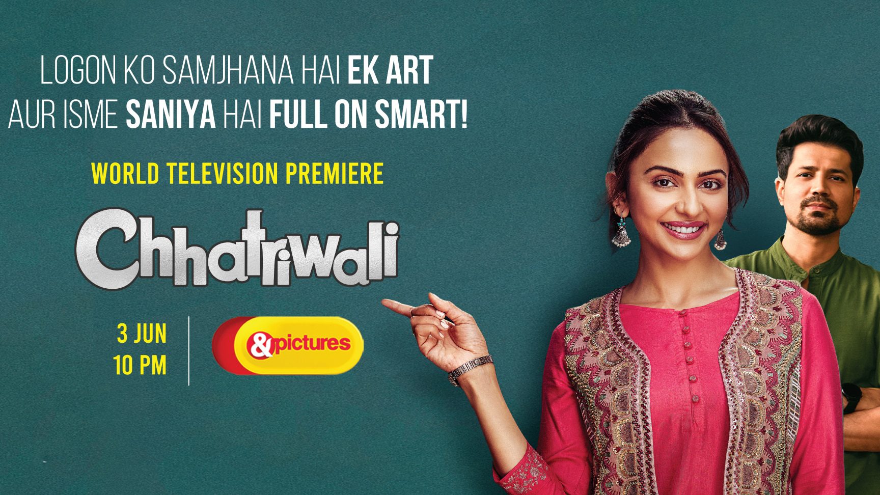 When Chhatriwali airs on &pictures for its world television premiere ...