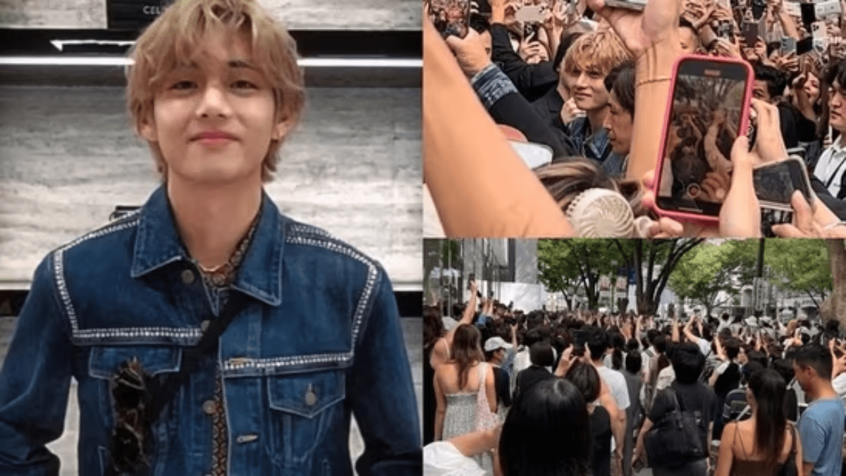 BTS ARMY Gets FURIOUS on a Fan Grabbing BTS V's Hair at an Event! | The Filmy Charcha
