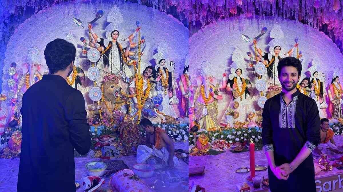 Rohit Saraf Lights Up Pune's Dandiya Night with His Dance Moves!