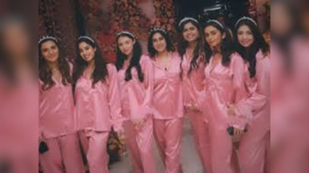 Inside photos from Radhika Merchant's "Princess Diaries royal slumber ...