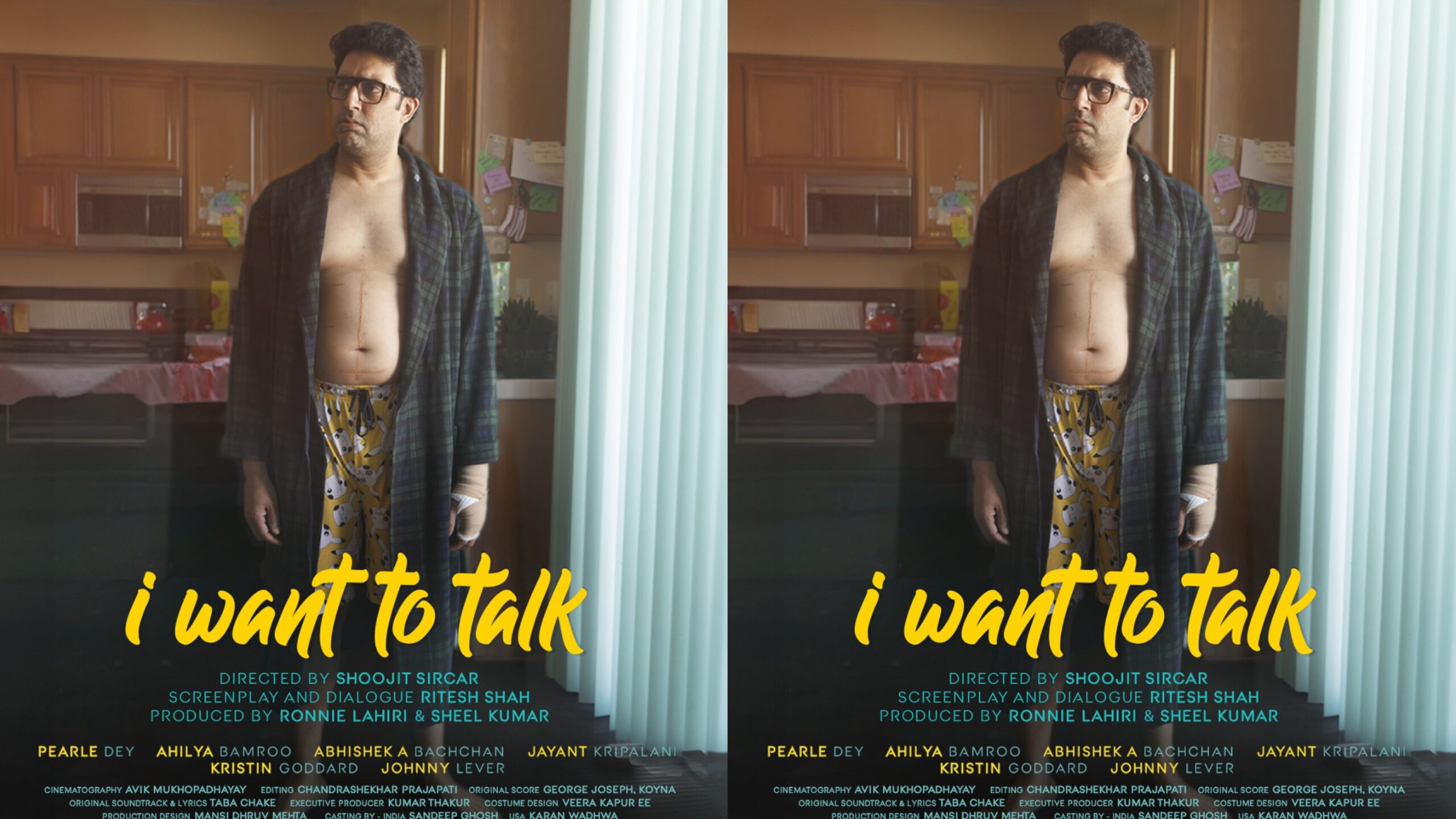 I Want To Talk: Abhishek Bachchan Has A Pot Belly In Jaw-Dropping First Look | The Filmy Charcha